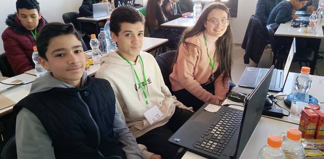 صفاقس تلاميذ اعدادية علي البلهوان في مسابقة tunisian coding day 5 ...
